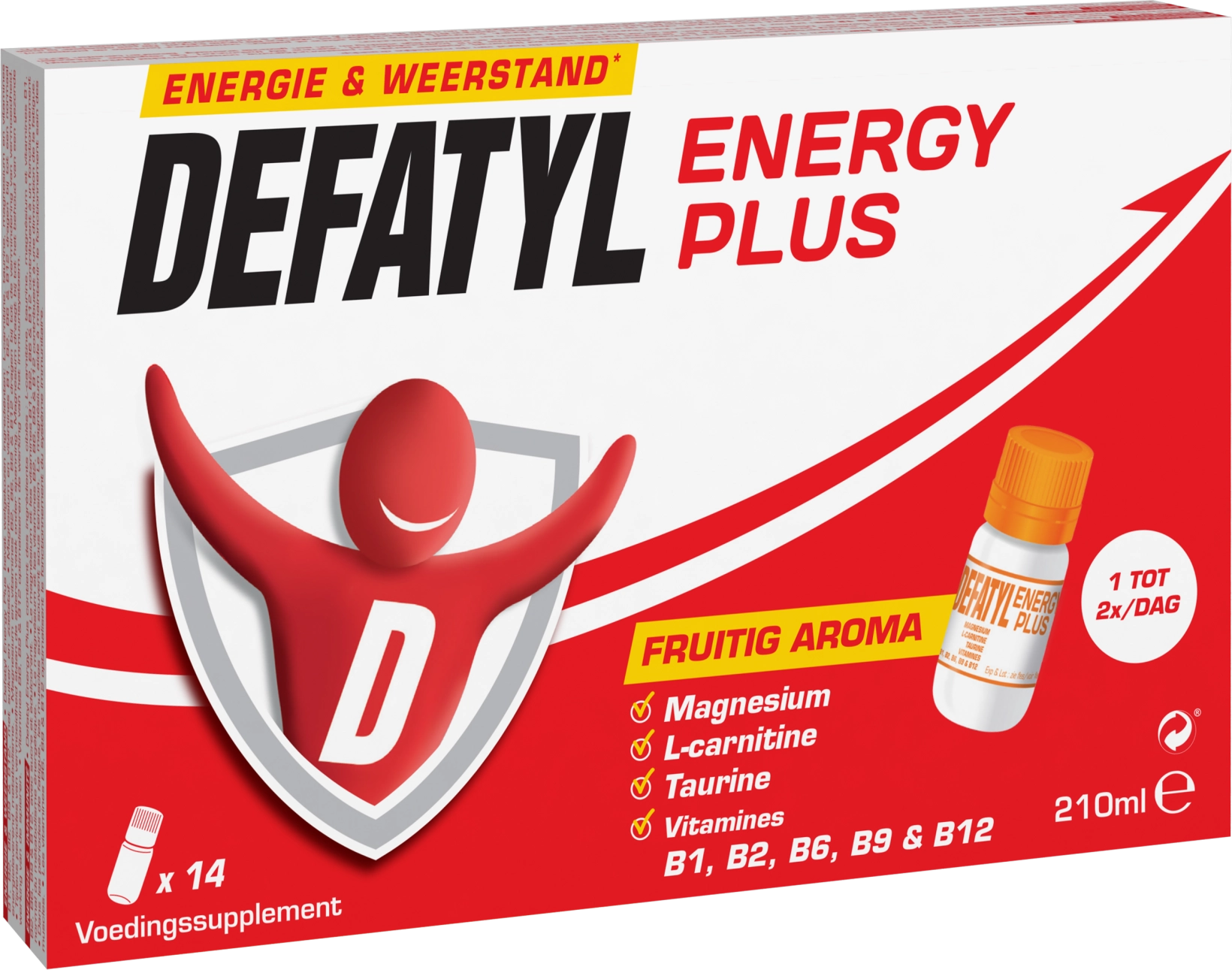 DEFATYL Energy Plus - Herontdek uw energie terug - FeelHealthy