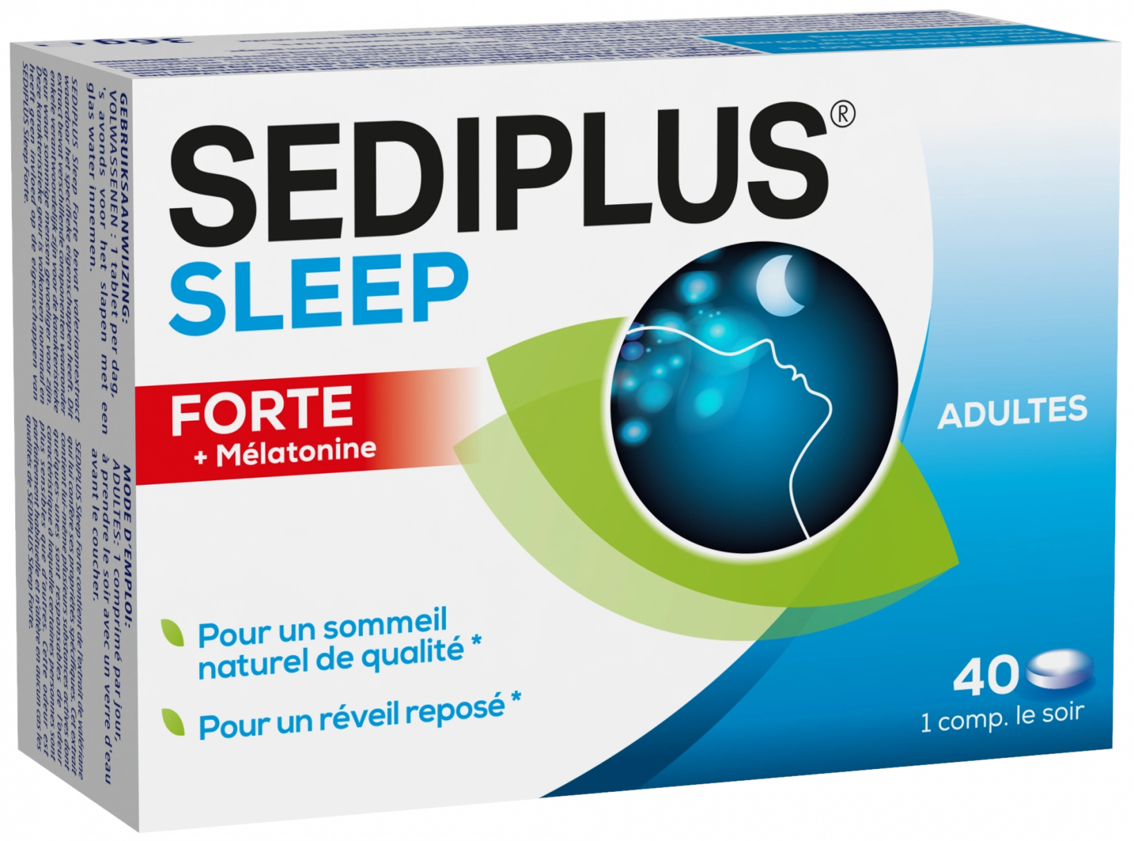 SEDIPLUS Sleep Forte - Favorise un sommeil naturel de qualité - FeelHealthy